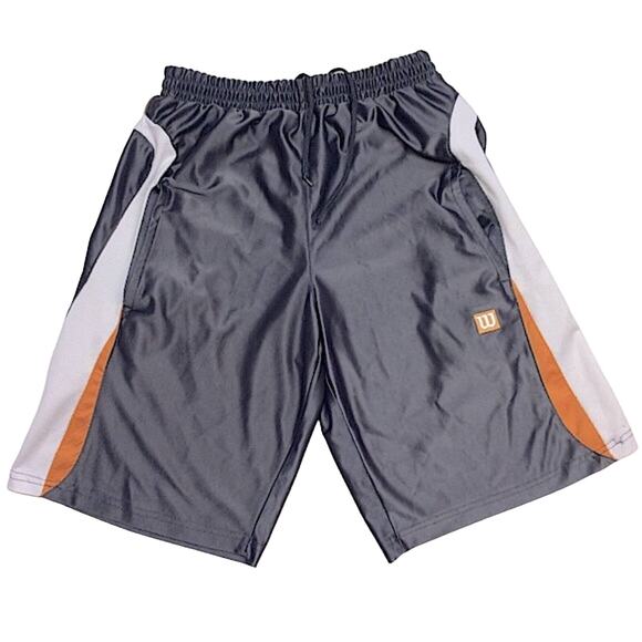 Wilson | Bottoms | Wilson Boys Basketball Shorts Large 4 16 Gray | Poshmark